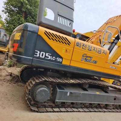 China Hyundai305 Hyundai220 Hyundai 305LC-9t Excavadoras hidráulicas Máximo raio de escavação 3010MM à venda