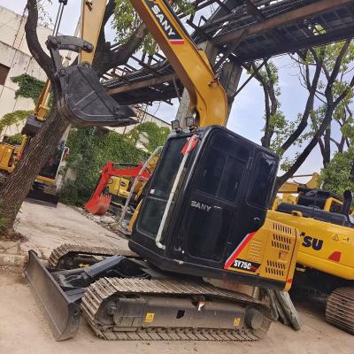 中国 7190 KG 良好な状態 Sany ミニ掘削機 SY75 SY60 SY55 SY35 SY95 建設用 販売のため