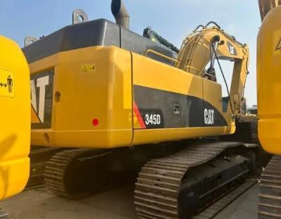 China 303 kW Gebruikte graafmachine CAT345D Tweedehands CAT345D 45 ton Grote hydraulische graafmachine Te koop