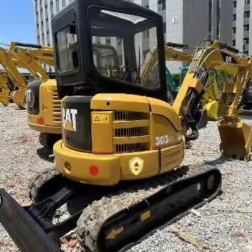 China CAT 303D Bagger Bagger Caterpillar direkt mit Original-Hydraulikventil zu verkaufen