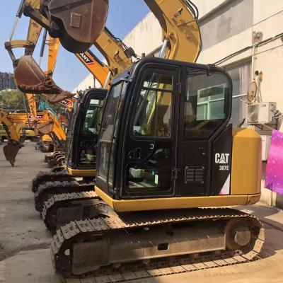 China Cat 307E Crawler Machine 6800 KG C2.6 DI Turbomotor Original Gebrauchtes kleines Grabgerät zu verkaufen
