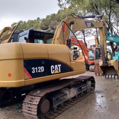 China Excavadora de 12 toneladas CAT312D Digger Excavadora hidráulica com motor C4.2 e 1200 horas de trabalho à venda