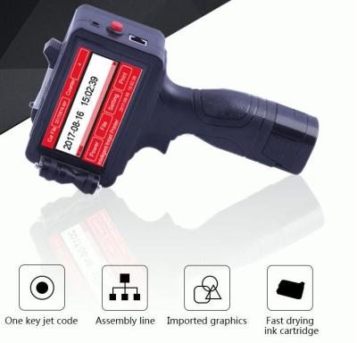 Cina la macchina tenuta in mano di stampa a getto di inchiostro della stampante a getto di inchiostro della data di scadenza per l'OEM personalizza la codifica in vendita