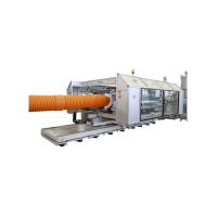 Quality PE PP HDPE Corrugated Pipe Machine Dual Single Wall Spiral Pipe Forming Machine for sale