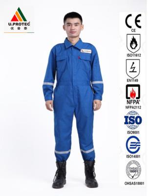 Cina Tute/abiti da lavoro ignifugi di comodità di Nomex per il giacimento di petrolio in vendita
