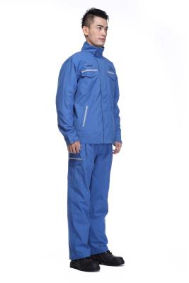 Cina Abbigliamento protettivo dell'istantaneo dell'arco per il lavoratore elettrotecnico blu-chiaro con il nylon del cotone 12% di 88% in vendita