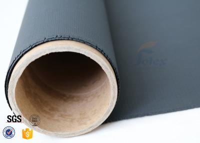 Κίνα Μαύρο ντυμένο PU ύφασμα 0.5mm φίμπεργκλας ανθεκτική προστασία συγκόλλησης 530gsm προς πώληση