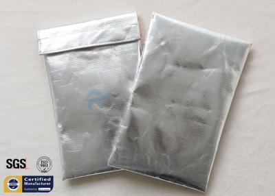 中国 非耐久財を苛立たせる銀製の耐火性文書袋の袋1022℉のガラス繊維 販売のため