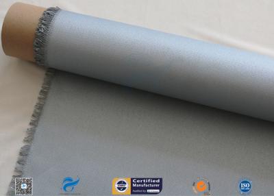 Κίνα 3732 0.45mm γκρίζο ντυμένο PU ύφασμα υφάσματος φίμπεργκλας για το κάλυμμα συγκόλλησης προς πώληση