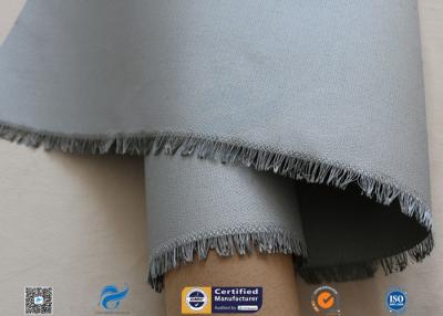 Κίνα 3732 0.45mm γκρίζο ντυμένο PU ύφασμα υφάσματος φίμπεργκλας για το κάλυμμα συγκόλλησης προς πώληση