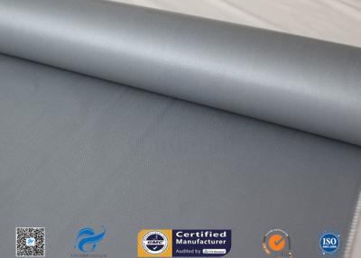 Κίνα 0.5mm λαστιχένιο ντυμένο σιλικόνη φίμπεργκλας υφάσματος ύφασμα γυαλιού ινών πυρκαγιάς γενικό προς πώληση