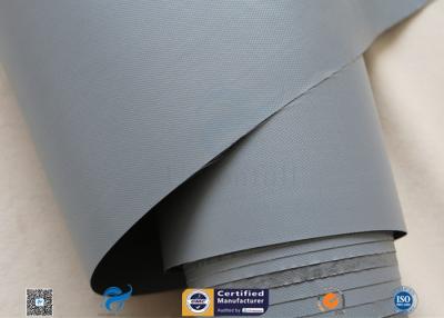 Κίνα Γκρίζο αδιάβροχο ντυμένο PVC ύφασμα ίνας υάλου αγωγών υφάσματος υφασμάτων φίμπεργκλας 7628 προς πώληση