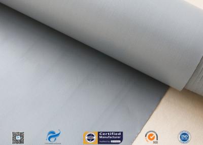 Κίνα 0.25mm 280g στεγανοποιούν ντυμένο το PVC ύφασμα υφάσματος φίμπεργκλας για τον εύκαμπτο αγωγό υφάσματος προς πώληση