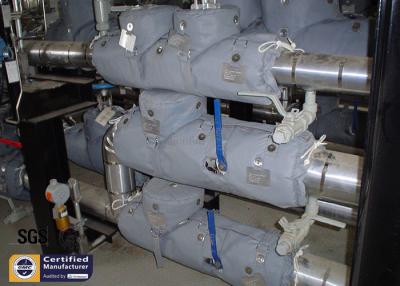 China Energiesparende flexible Rohr-Isolierungs-Jacke Asbertos freie für Hitze-Ausrüstung zu verkaufen