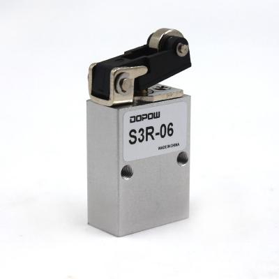 Cina Valvola per aria meccanica pneumatica delle varie parti industriali originali manuali a tre corsie delle valvole 100% di serie di S3R in vendita