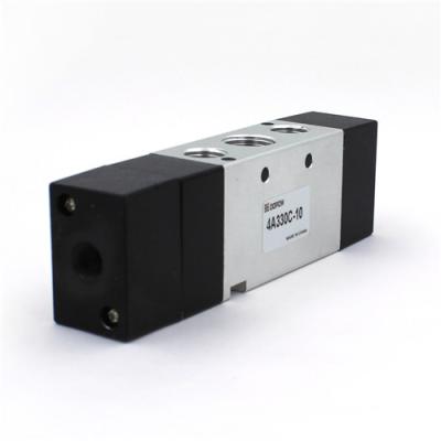 中国 Airtacのタイプ5/3方法空気の試験弁4A330C-10 4A330E-10 4A330P-10 販売のため
