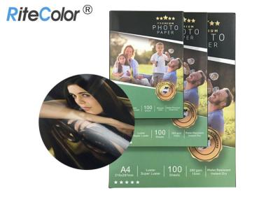 Κίνα Rc240-γ στιλπνή λαμπρότητα εγγράφου 240gsm φωτογραφιών ασφαλίστρου ντυμένη ρητίνη για τη Canon Epson προς πώληση