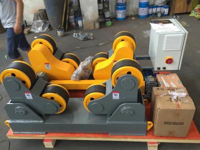 China 10T automatische van de de Aanpassingspijp van 1.5KW Zelf het Lassenrotator met Pu-Wielen Te koop
