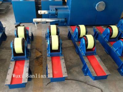 China Getelegrafeerde de Pijplassen van de Boutaanpassing het Draaien Broodjes, 10000kg-Tankrotator 50HZ 3PH Te koop