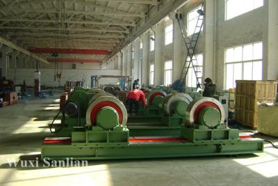 Cina Metal la saldatura della ruota che gira Rolls/rotatore della saldatura con il caricamento 150Ton in vendita