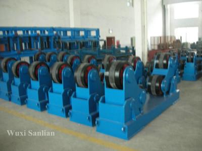 Cina 20T regolabile Auto-ha allineato i rulli della saldatura del tubo del rotatore della saldatura in blu in vendita