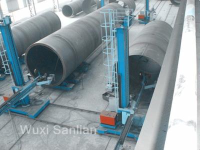 Cina Muovendosi e giri la colonna della saldatura del tubo e rombi efficace colpo verticale di 4000mm in vendita
