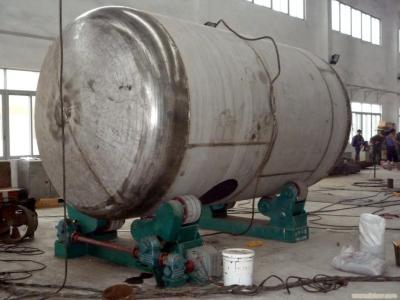 China O plutônio ajusta rotadores da soldadura da tubulação para a embarcação de pressão, rolo 5.5kw de Φ500 x 120mm à venda