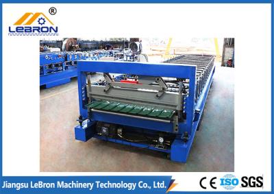 China O PLC controla o rolo vitrificado da telha que forma a máquina, telha de aço da cor que forma a máquina à venda