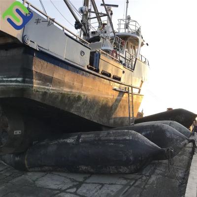 Cina High Binding Strength Marine Rubber Airbag for Smooth and Fast Ship Launching in vendita