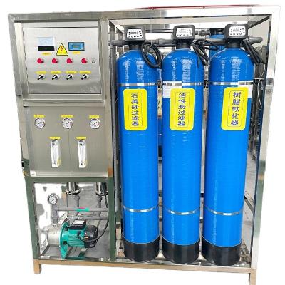 Китай 500L 3 бутылки RO обратный осмос фильтры очистки воды очистительная машина в деревянном корпусе продается