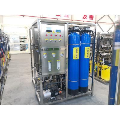 China Equipamento de sistema de purificação de água industrial de controlo automático com osmose reversa à venda