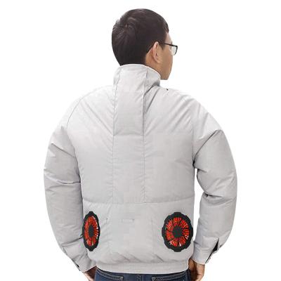 Κίνα 4XL πλεκτό κλιματιζόμενο δροσίζοντας σακάκι εναλλασσόμενου ρεύματος πουκάμισων αναπνεύσιμο προς πώληση