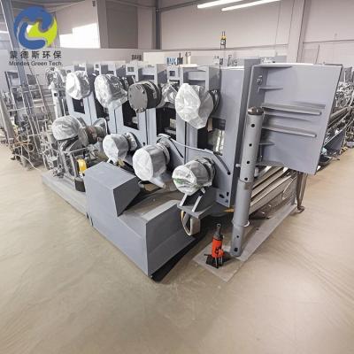 China Galvanized Steel Spiral Silo Roll Forming Machine 3-5m/Min Automation Dual Seam Technology for sale