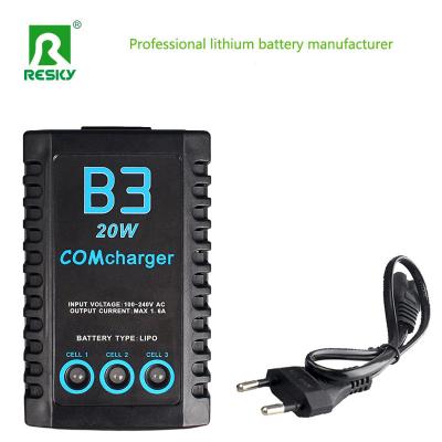 China B3 20W Balance Rechargeable Lipo Battery Charger For 2s 3s 7.4V 11.1V RC Car Airplane Batteries for sale