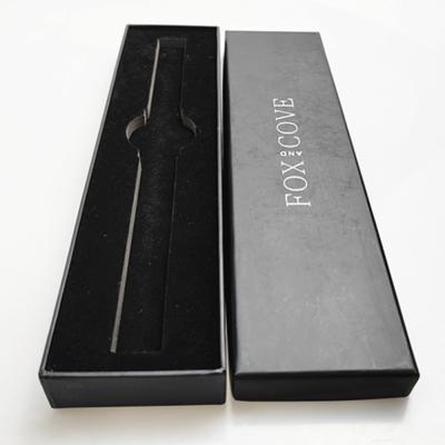Cina Imballaggio del regalo dell'inserzione della schiuma di Art Paper Black Watch Box Matte Lamination Printed Logo Eva in vendita