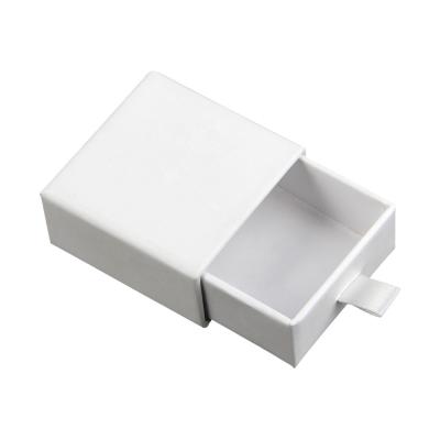 China Matte White Paper Jewelry Gift-Dozen 90*90*30mm met Laden Te koop
