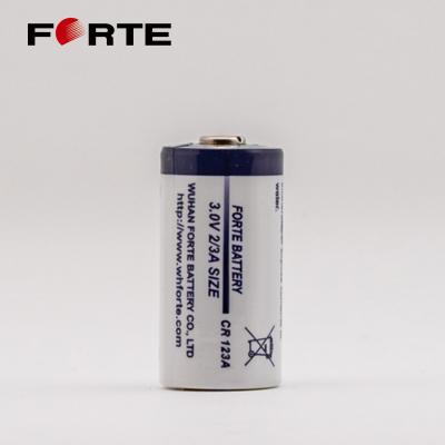 Китай Цилиндрический вольт 17*33.5mm батареи CR123A 3 1400mAh LiMnO2 продается