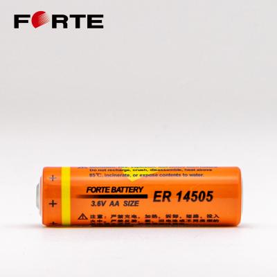 China Bateria de lítio cilíndrica 100mA de ER14505 2500mAh 3.6V AA à venda