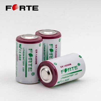 Cina ER14250M 1/2AA 800mAh 3.6 Volt Lithium Battery 14.5*26.3mm in vendita