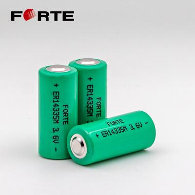 Cina 2/3AA batteria delle batterie al litio non ricaricabili ER14335M Lithium Mno 2 in vendita