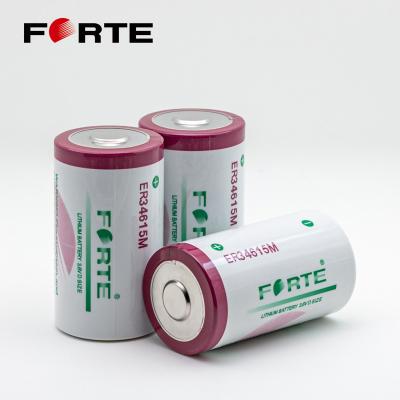 Cina Batterie al litio cilindriche 14500mAh ER34615M D Size di proprio forte 34.2*61.5mm in vendita