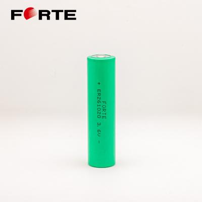 China ER261020S-Lithium-Mno2 Lithium-Primärzelle Batterie cm-Größen-13000mAh zu verkaufen