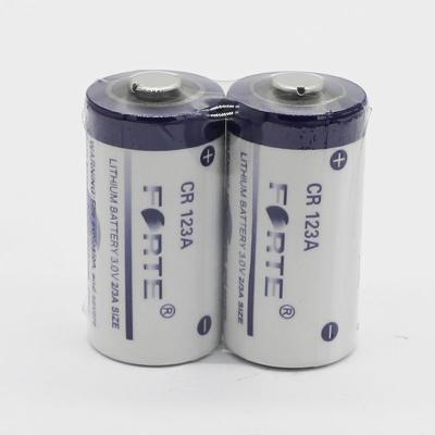 Cina batteria del diossido del manganese del litio di 3V 1400mAh CR123A 2/3A in vendita