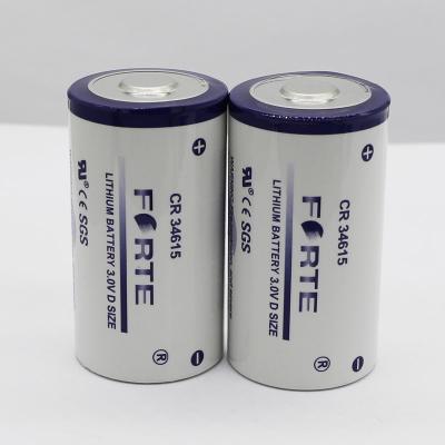 Китай Батарея размера цилиндрическая 3V 12000mAh LiMnO2 CR34615 d продается