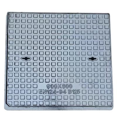 中国 安全な安定したプラットホームが付いている730 * 730mmの電気通信のマンホールの蓋B125の正方形 販売のため
