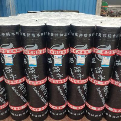 China Waterproof Sbs Modified Membrane Roll 4mm Thick With A Large Elongation Rate For Basement Roof for sale