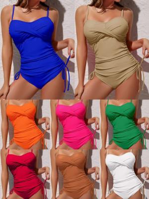 中国 Solid Style Bikini Swimwear for Competitive Market 販売のため