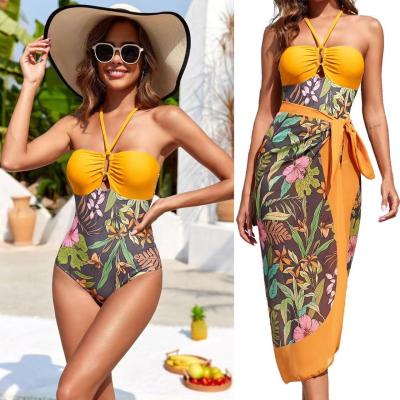 Cina Burkini confortevole con disegno floreale in vendita