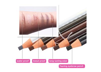 Chine le revêtement de front de crayon de sourcil de 18cm pour le maquillage durable épluchent la ligne de traction à vendre