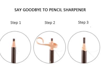 Chine Imperméabilisez le crayon de revêtement de sourcil de tatouage/stylo vide de crayon de sourcil pour le maquillage semi permanent à vendre